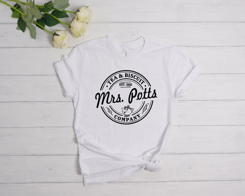 Mrs Potts Tea Biscuit Company, Beauty and the Beast Shirt, Beauty and ...