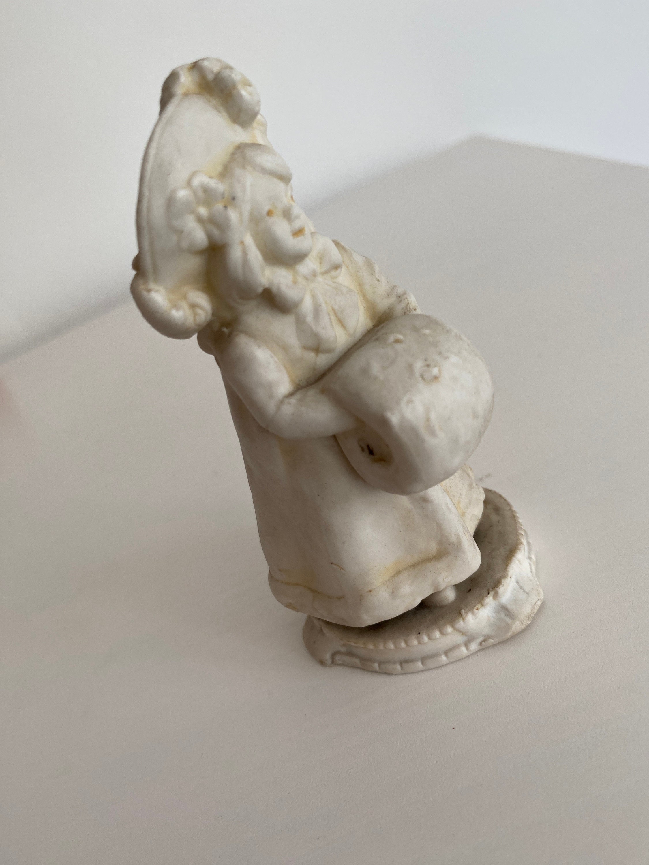 Adorable Little Girl Bisque Figure With Damages 17. - Etsy