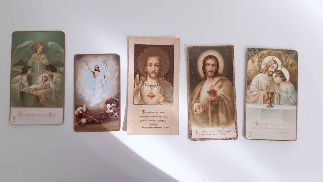 Antique Holy Card Antique Holy Picture Antique Ephemera - Etsy
