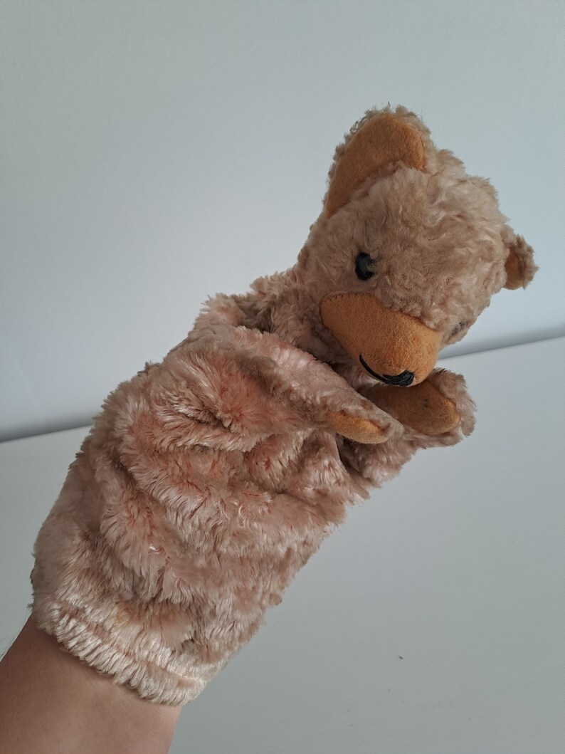 Cute Retro Teddy Bear Muppet - Etsy