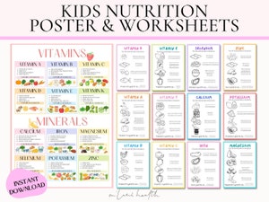 Food Group Flashcards for Kids, Kids Nutrition Education, Homeschool ...