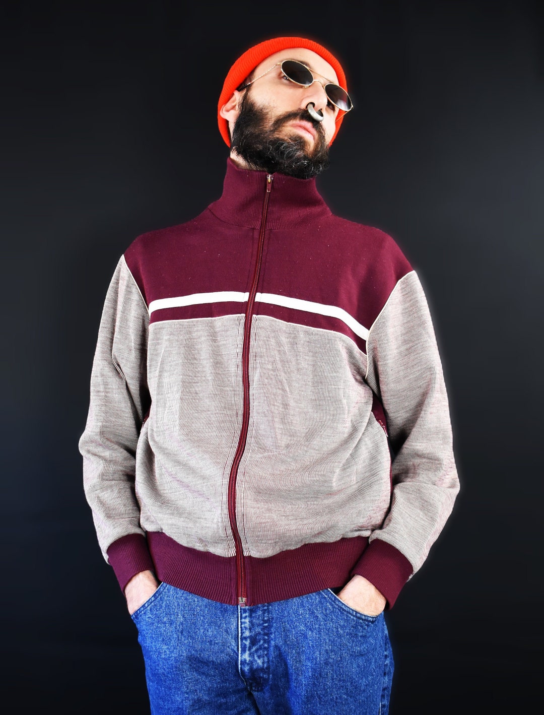 West Germany Vintage 80s Tracksuit - Original Streetwear - Oldschool ...