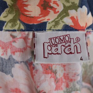 PARAH Vintage Dreamy Funky Floral Blouse | Made in Italy | Luxurious ...