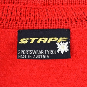 Traditional Austrian Vintage Cardigan Stapf Tyrol Boiled New Wool ...