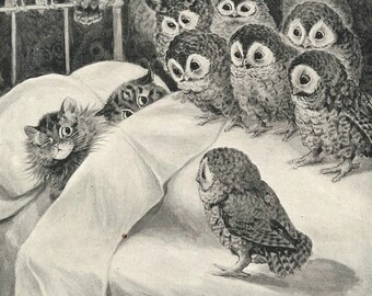 Louis Wain 8X10 Photo Picture Image British Artist Comic | Etsy