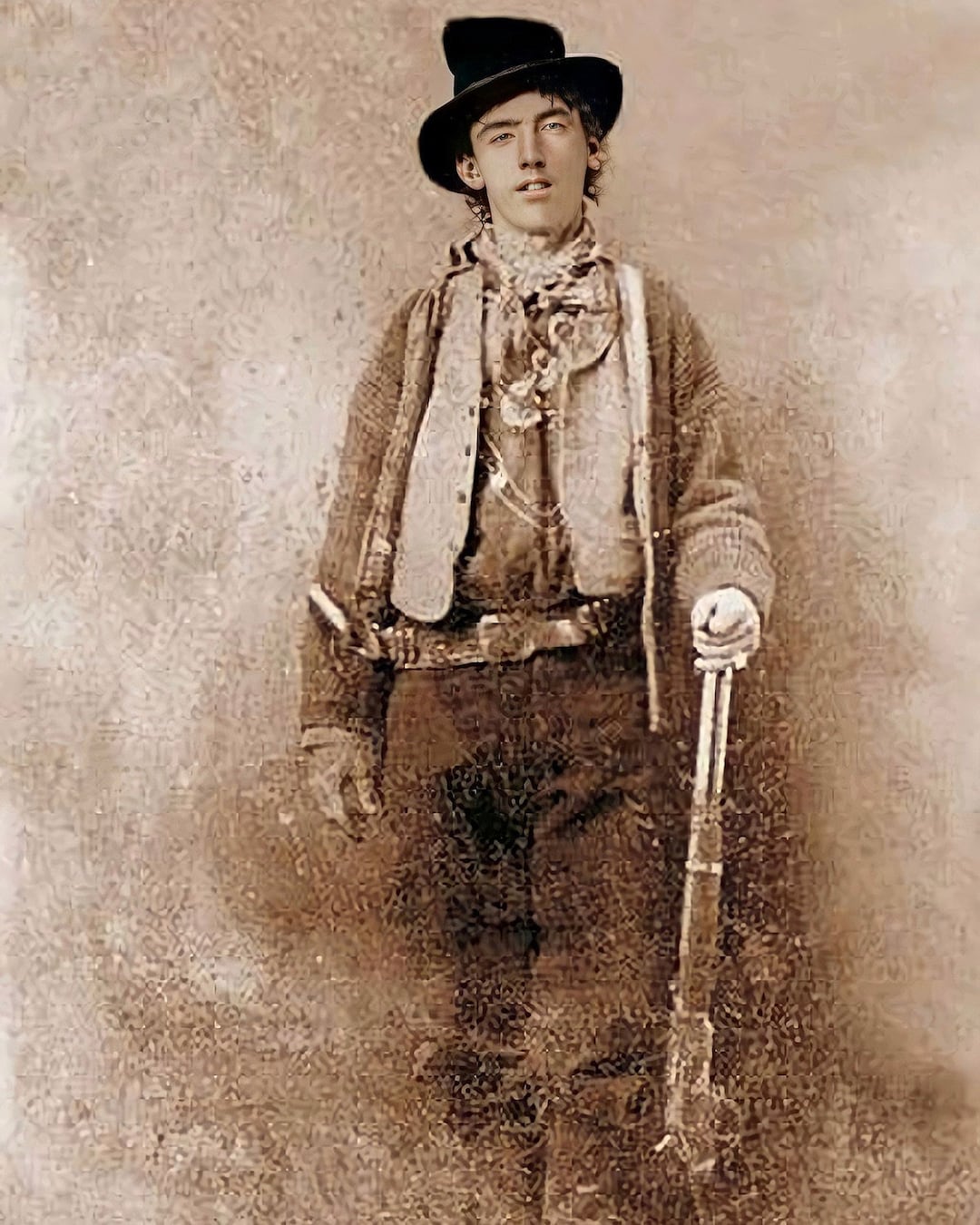 Billy the Kid William Bonney 8X10 Photo Picture Outlaw Gunfighter ...