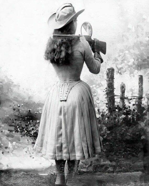 Annie Oakley 8X10 Photo Picture Image Wild West Woman Female - Etsy