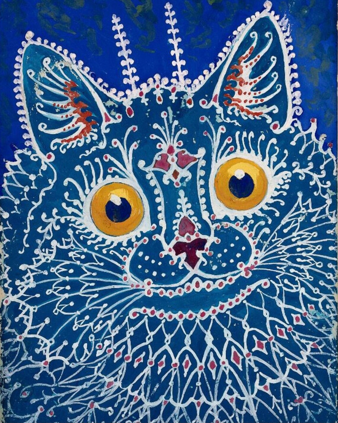 Louis Wain 8X10 Photo Picture Image British Artist Comic Kittens Feline ...