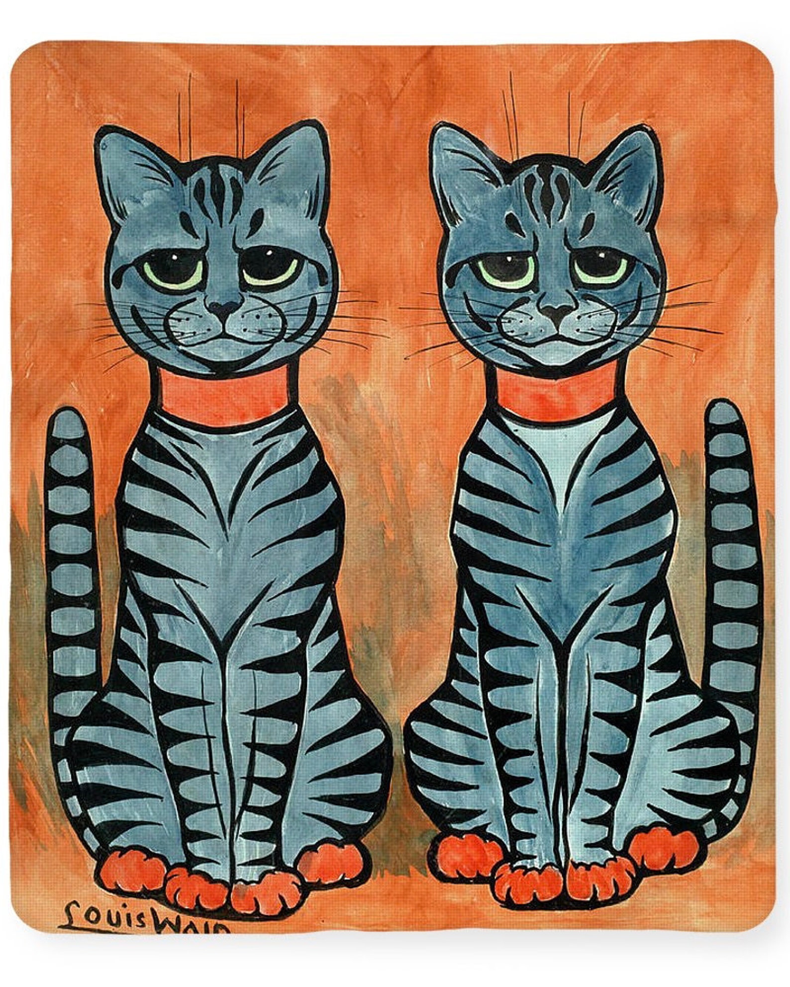 Louis Wain 8X10 Photo Picture Image British Artist Comic Kittens Feline ...