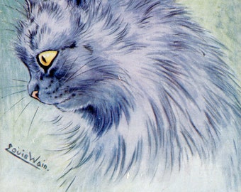 Louis Wain 8X10 Photo Picture Image British Artist Comic | Etsy