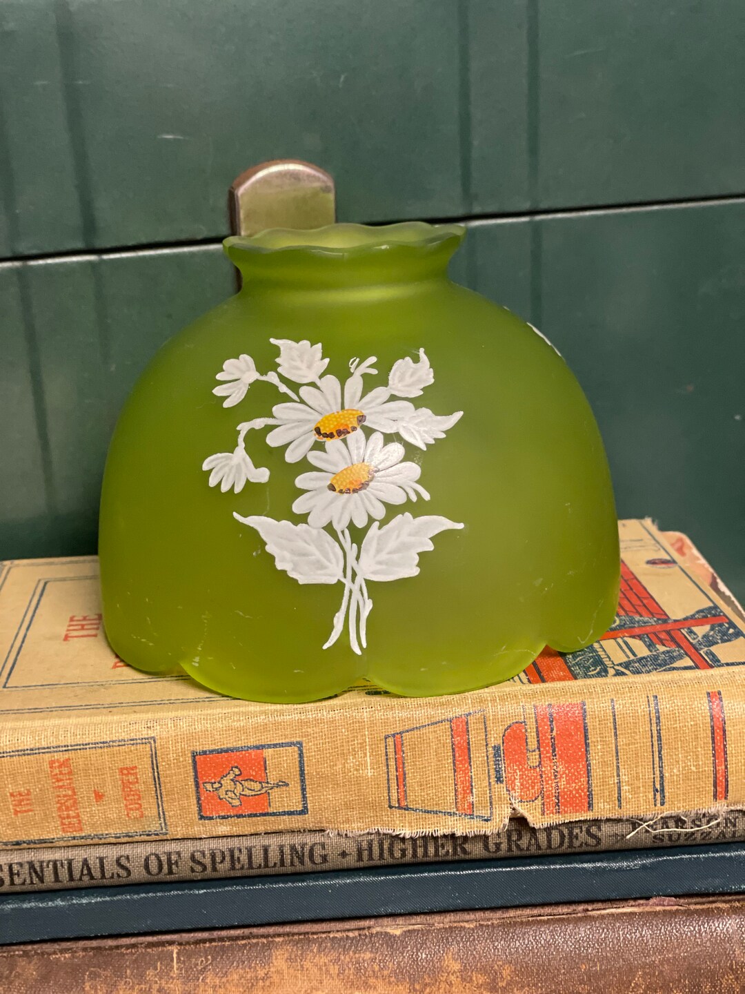 Westmoreland Green Satin Fairy Lamp Shade Only - Etsy