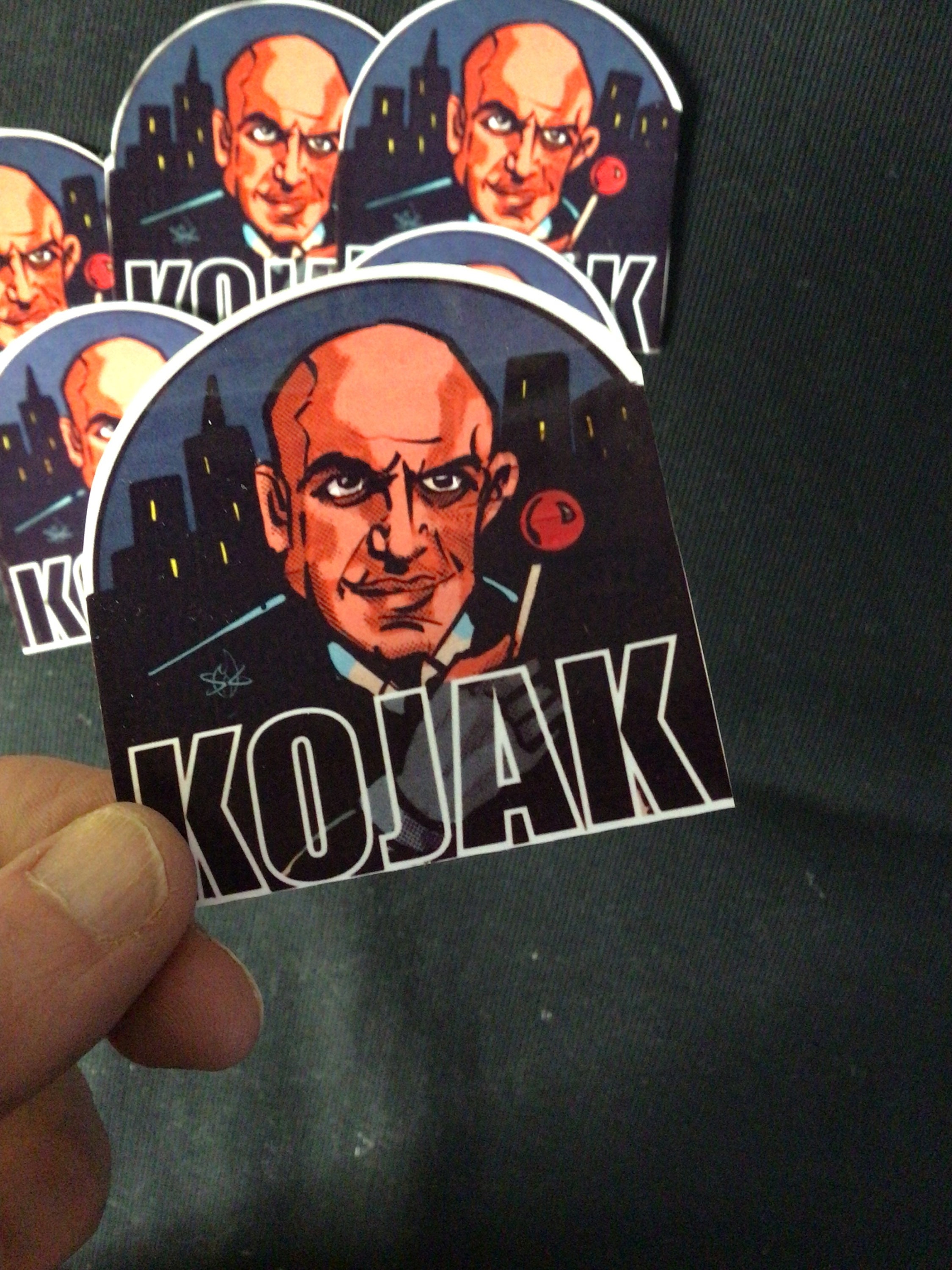 Vinyl Sticker - 70’s Detective Series: Kojak - Etsy