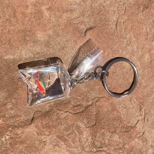 Mini Fish Bag Keychain/ Cute Fish Keychain/ Water Fish Bag/ Cute ...