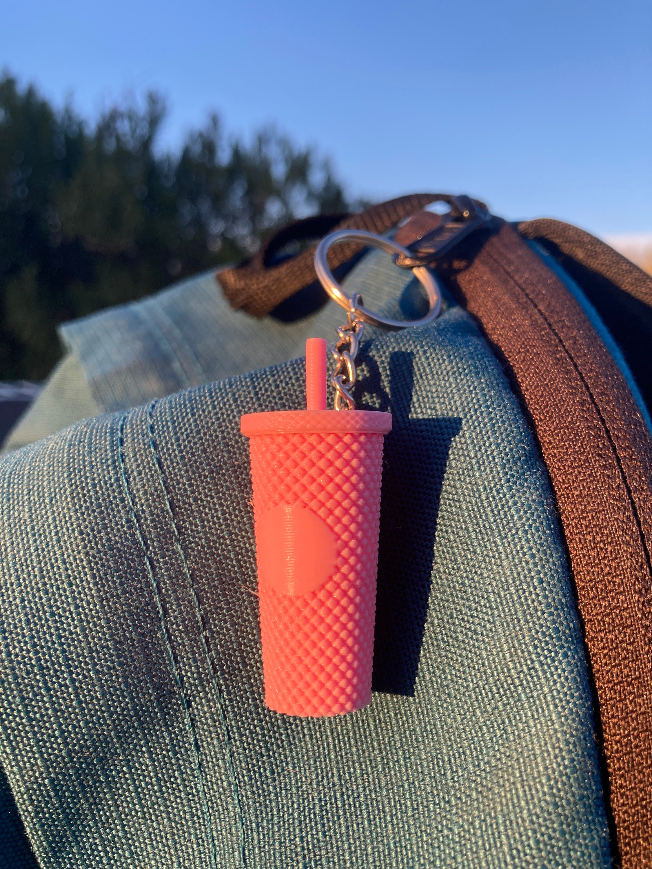 Mini Starbucks Studded Tumbler Keychain/ Cup Keychain/ Cute Keychain ...