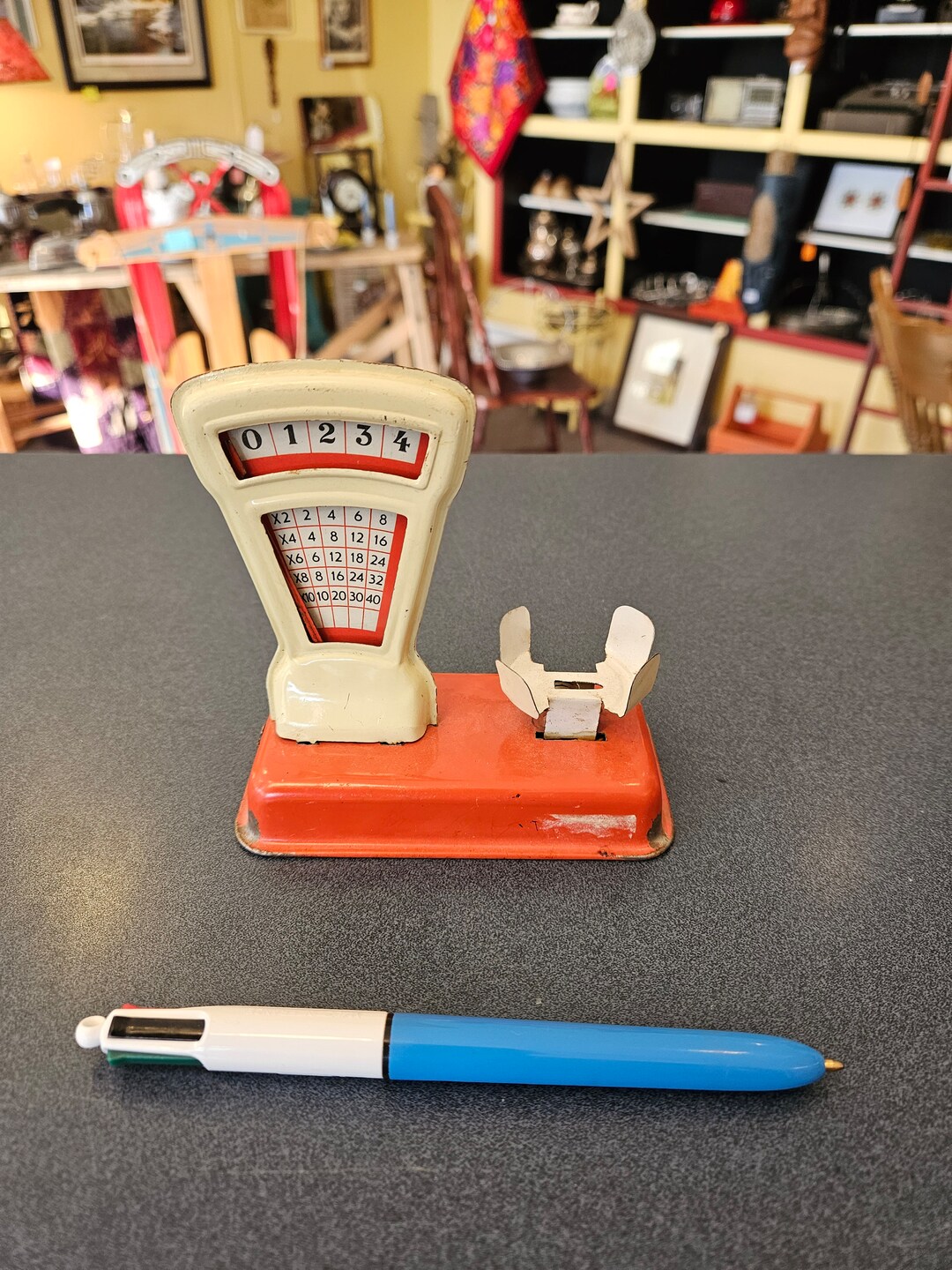 Vintage U.S. Zone Made in Germany Tin Scale - Etsy