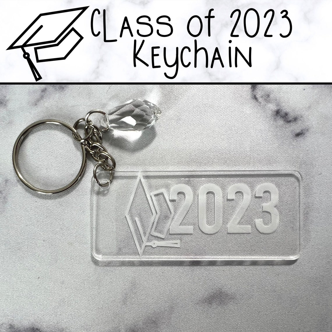 Class of 2023 Keychain 2023, 2024, and 2025 Graduation Keychain - Etsy