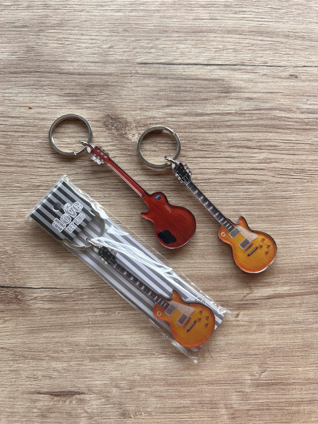 Miniature Guitare Porte-clés Guitare Gibson Les Paul Custom Reissue ...