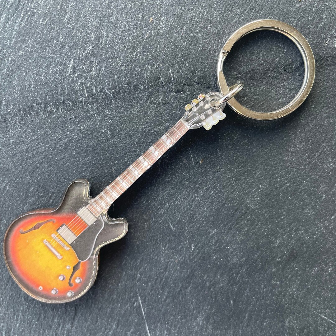 Gibson Es-339 Guitar Key Ring With or Without Pick Cheap Gift for ...