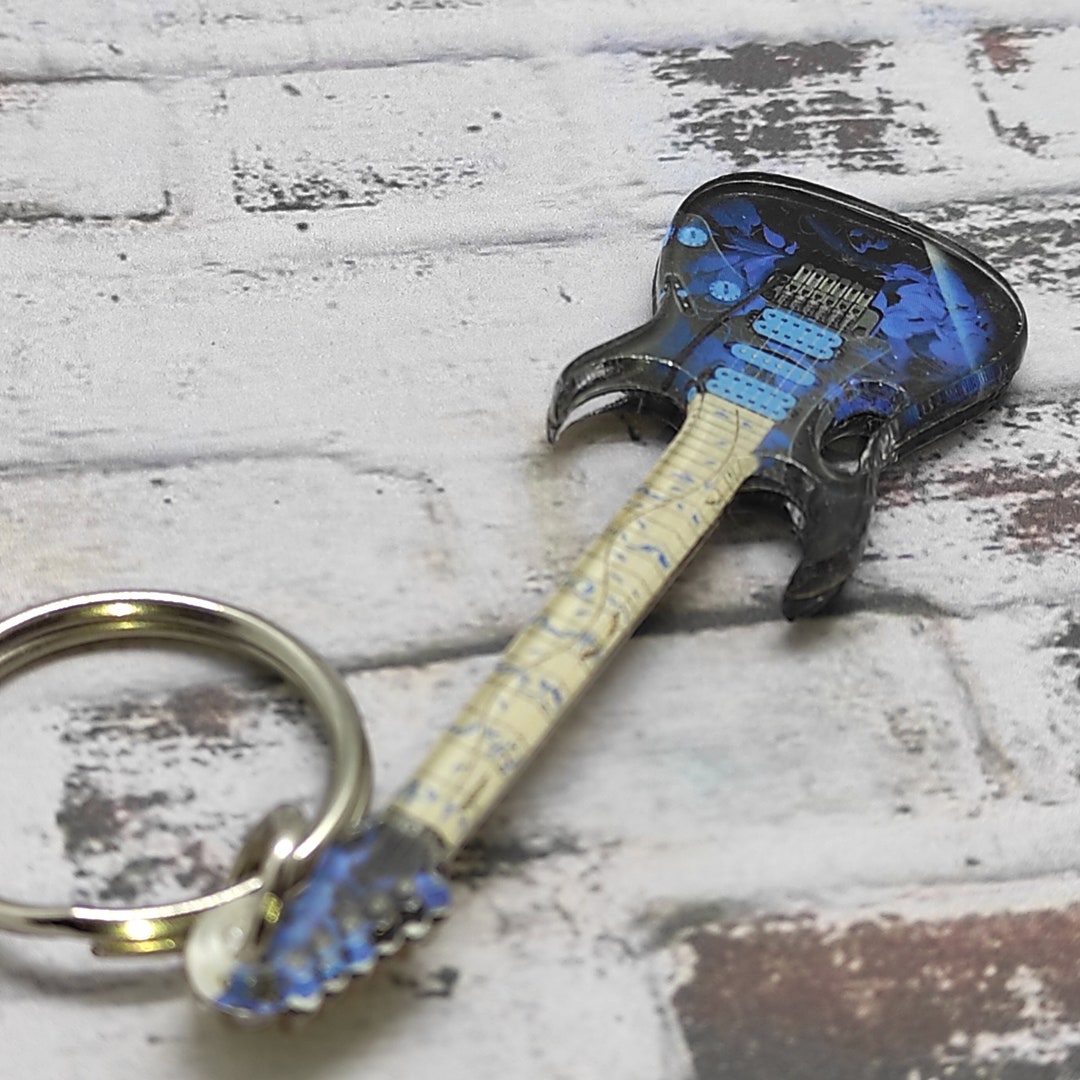 Ibanez Guitar Keychain With or Without Pick Holder and 3 Picks Included ...