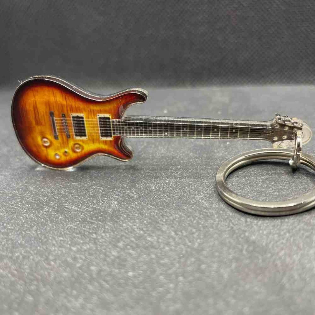 Guitar Keychain Fame Forum IV Miniature Guitar Gift Idea for Guitarist ...