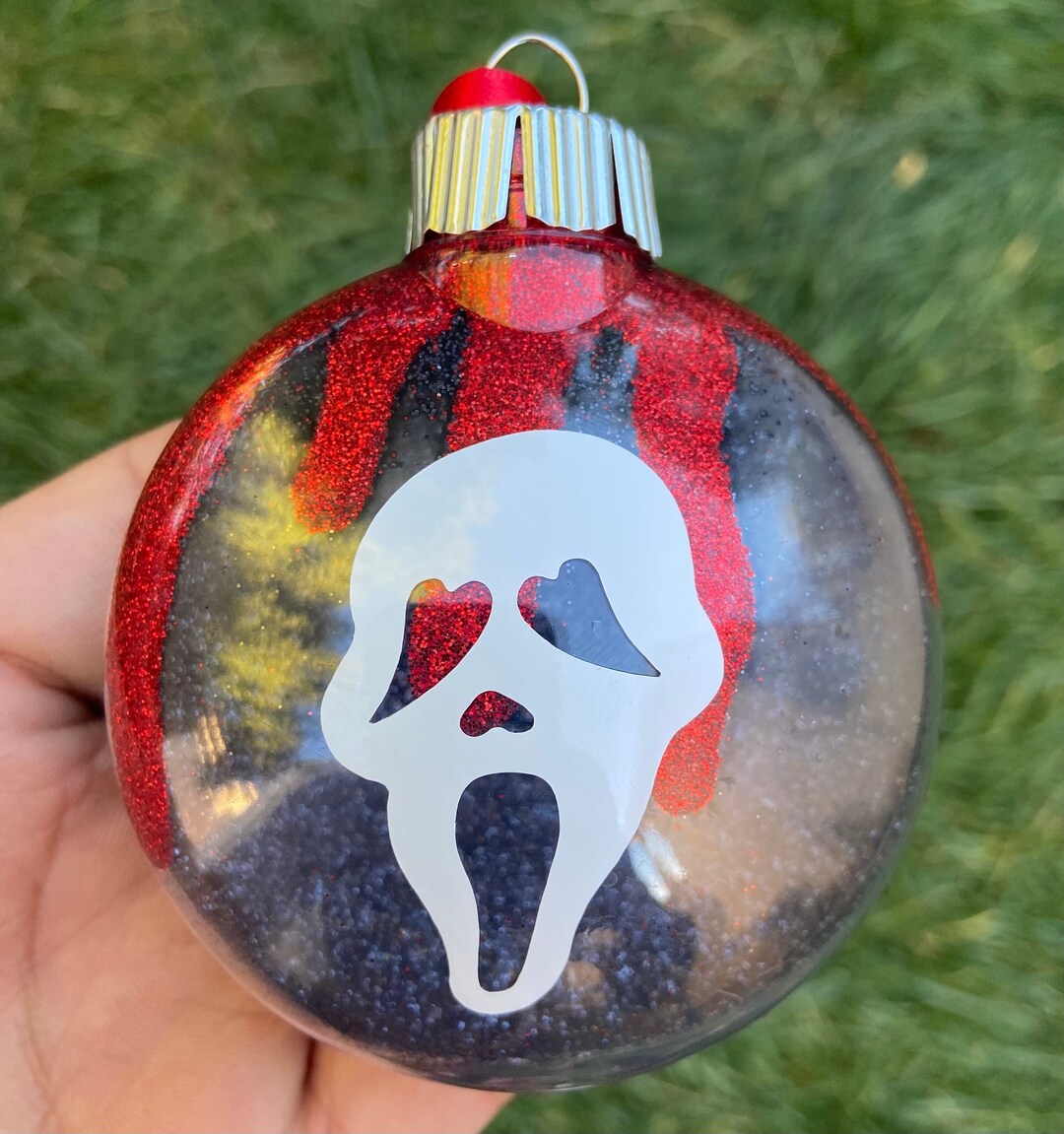 Scream Ornament, Halloween Christmas Ornament, Ghostface Ornament - Etsy