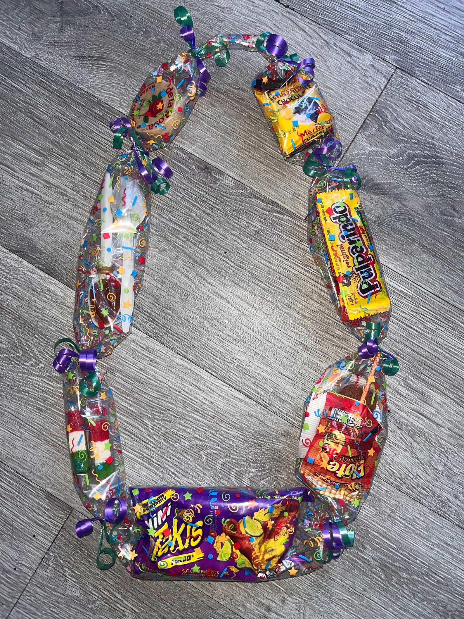 Mexican Candy Lei, Graduation Gift, Fiesta Colors - Etsy