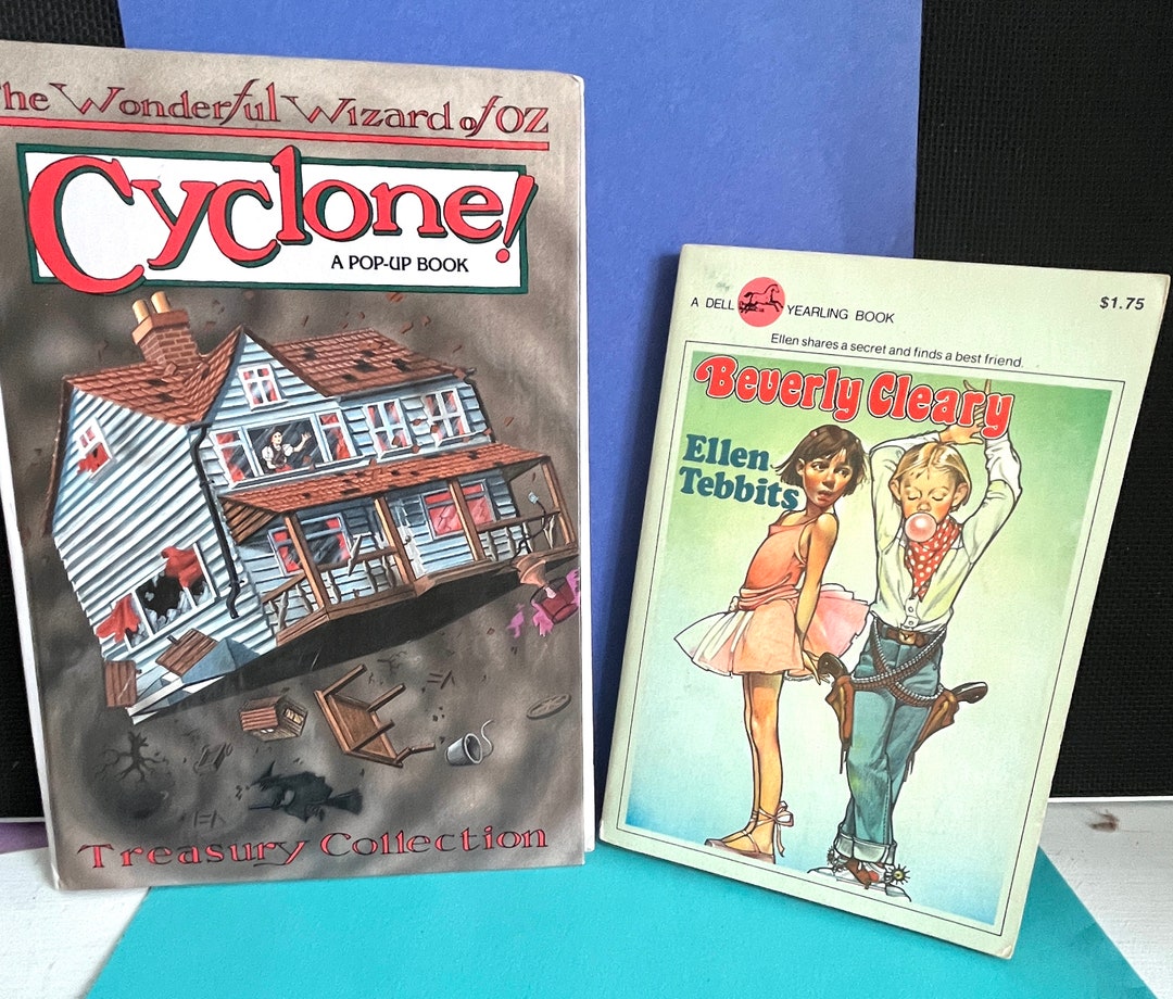 Vintage 2 Children's Books Ellen Tebbits Beverly Cleary Friendship 3rd ...