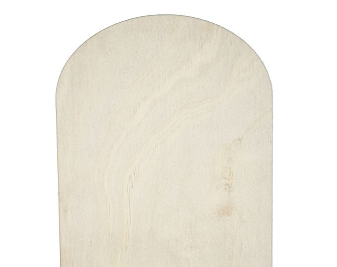 Arch 3mm Plywood Wooden Craft Blank - Etsy