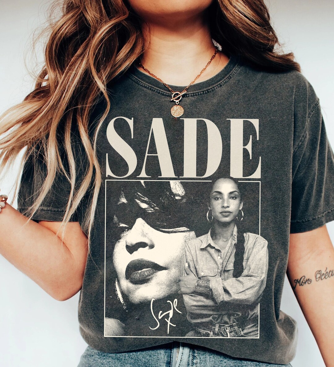 Sade Adu Vintage Style T-shirt, Sade Shirt, Sade Helen Adu Tshirt, Sade ...