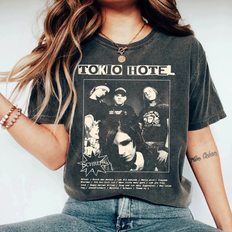 Tokio Hotel Shirt - Etsy