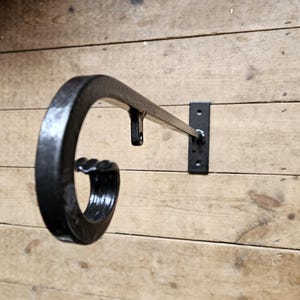 Handcrafted Wrought Iron Sign Hangers - Etsy UK