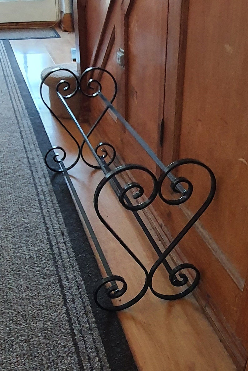 Wrought Iron Shoe Rack. Heart-shaped. Handmade and Crafted in - Etsy UK