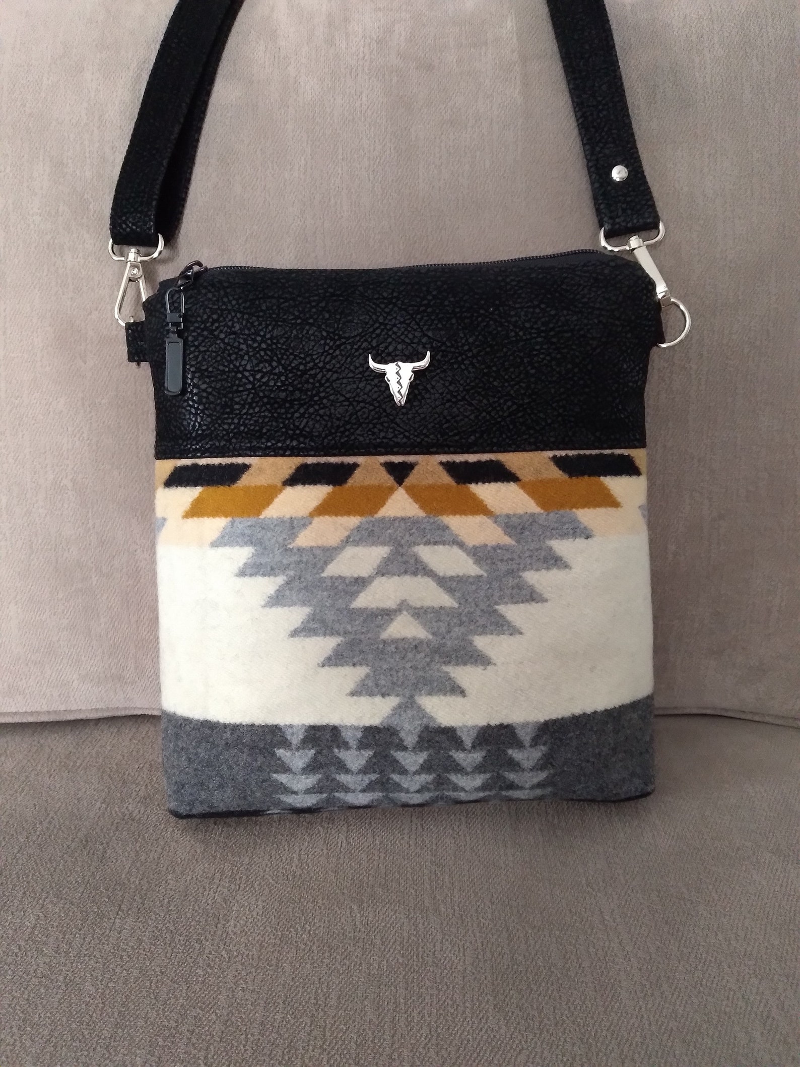 Crossbody Bag Made With Genuine Pendleton Wool in Their Rancho Arroyo ...