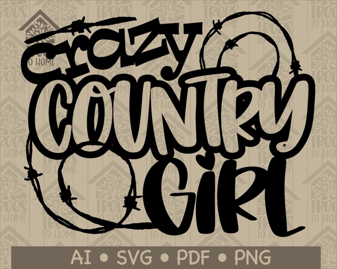 Crazy Country Girl Art | Barbed Wire | Farm Life | Country Life ...