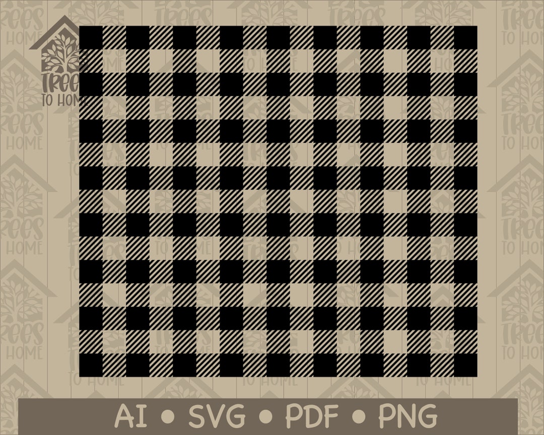 SVG Plaid Design Background - Ready for Your Laser Engraver or Plotter ...