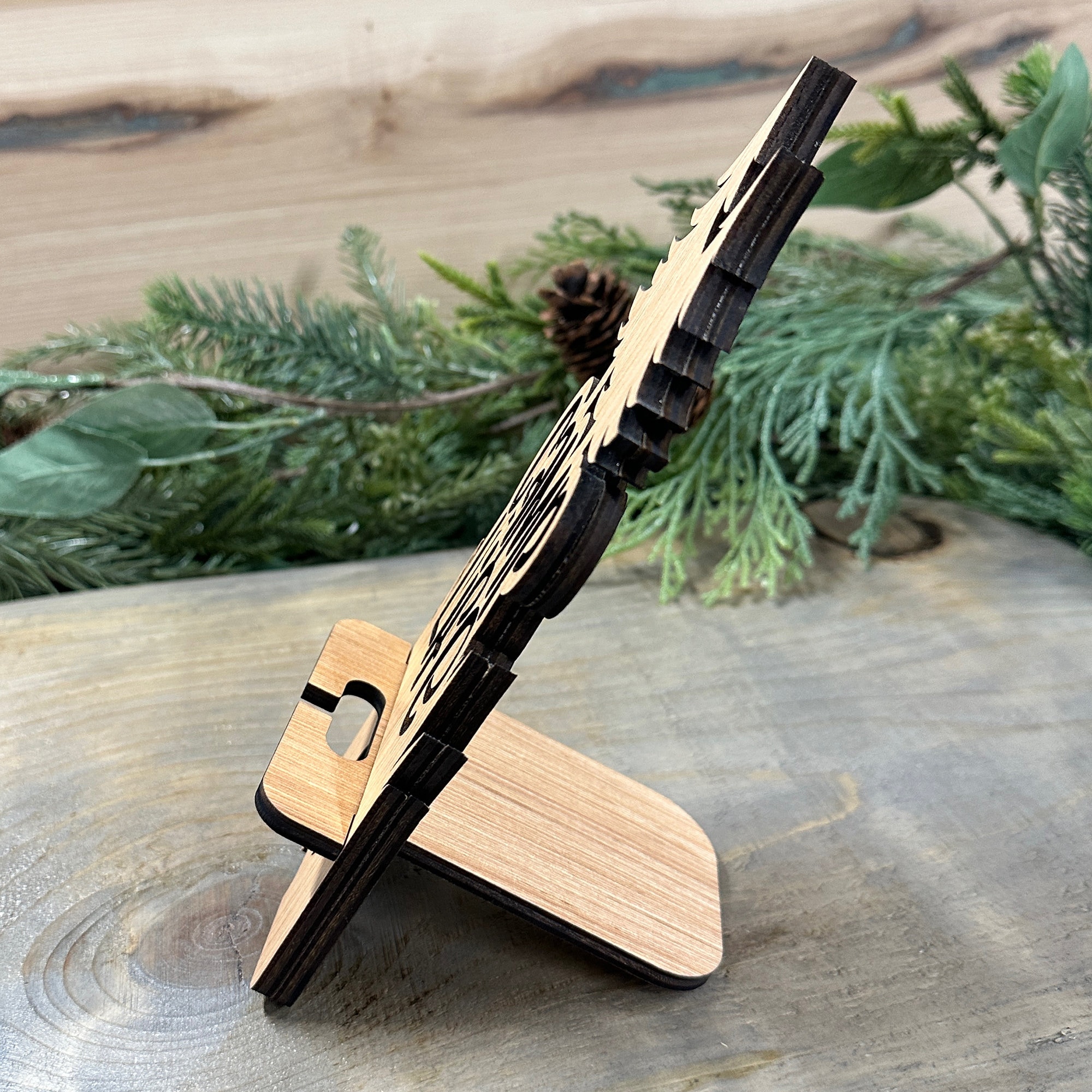 Laser Cut Wood Phone Stand and Decor Camp Life Camping - Etsy