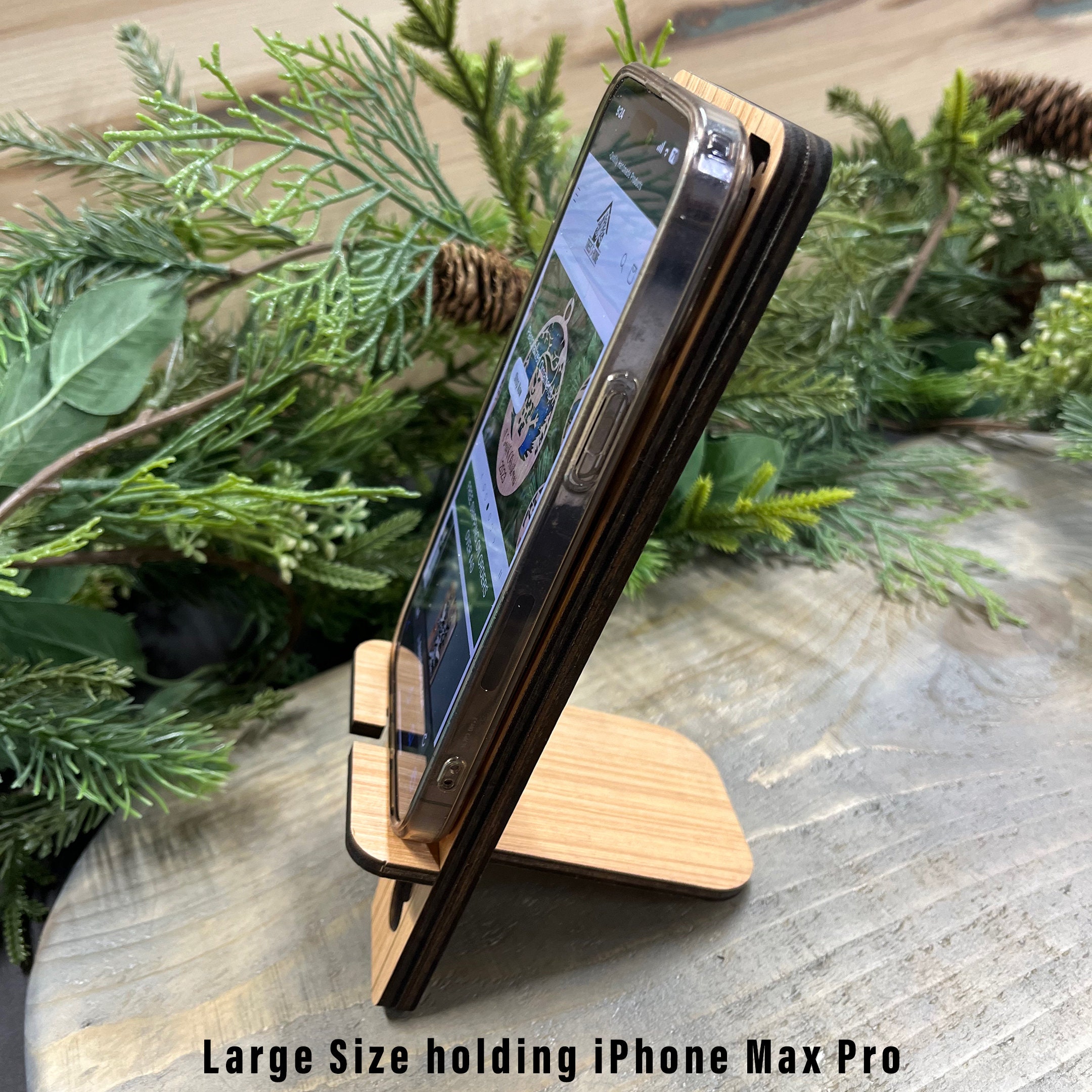 Laser Cut Wood Phone Stand and Decor - Skull Phone Stand - Skull Art ...