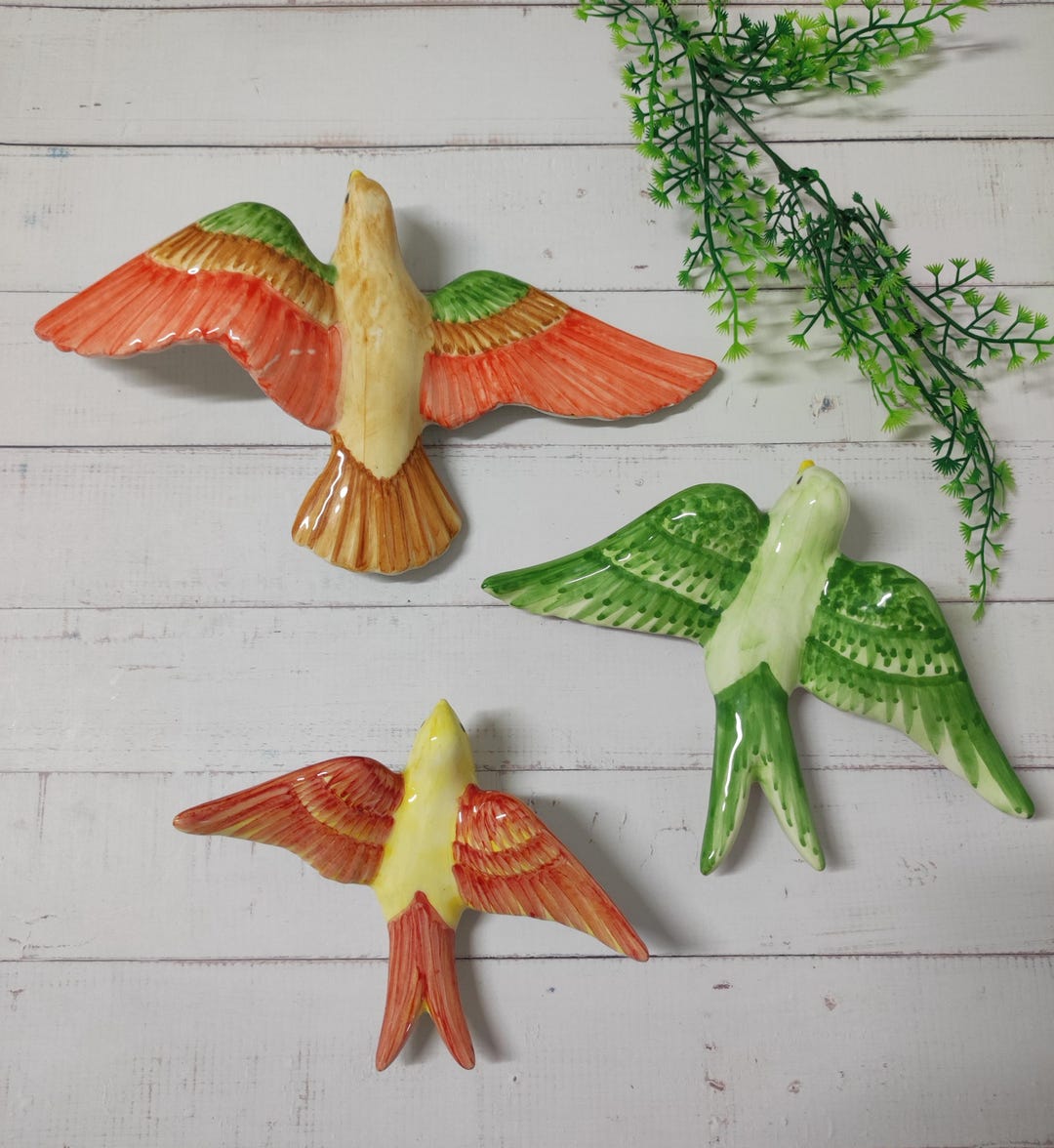Individual Dove/ Hand-painted Dove/ Decorative Birds/ Wall Decoration ...