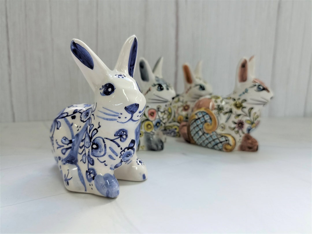 Rabbit/ Interior Home Decoration/ Collection/ Handpainted/ Century ...