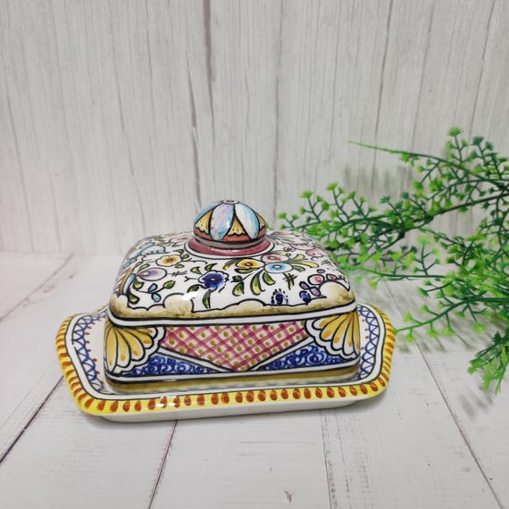 Vintage Pottery Butter Dishes Butter Dish And Lid: The 1869 Victorian