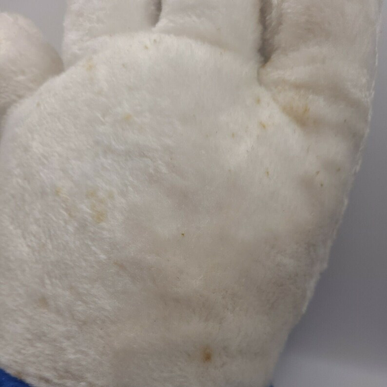 Hamburger Helper Helping Hand Dan Brechner Vintage Plush Stuffed Blue ...