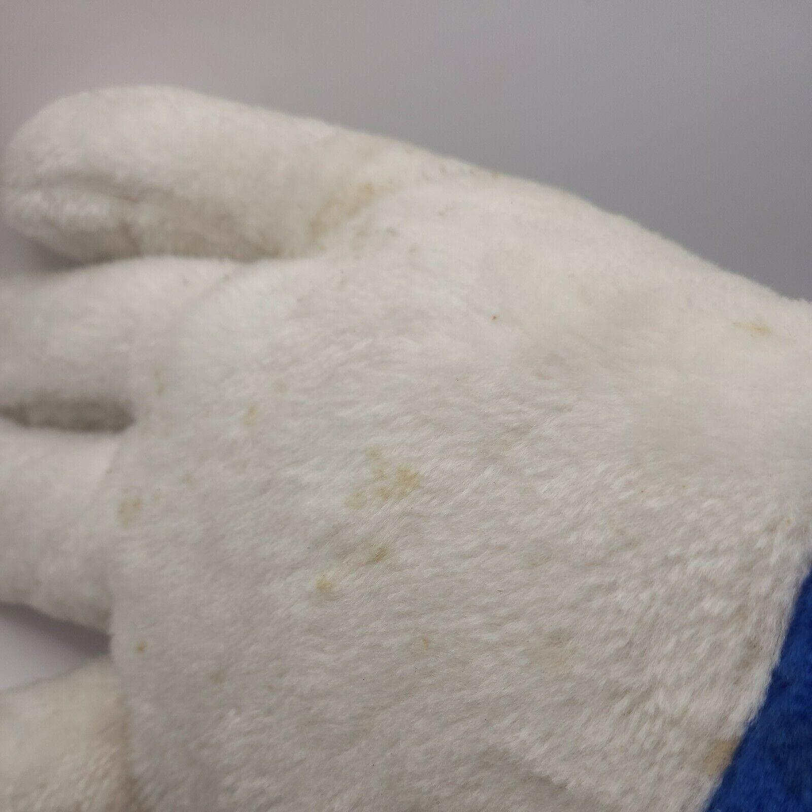 Hamburger Helper Helping Hand Dan Brechner Vintage Plush Stuffed Blue ...