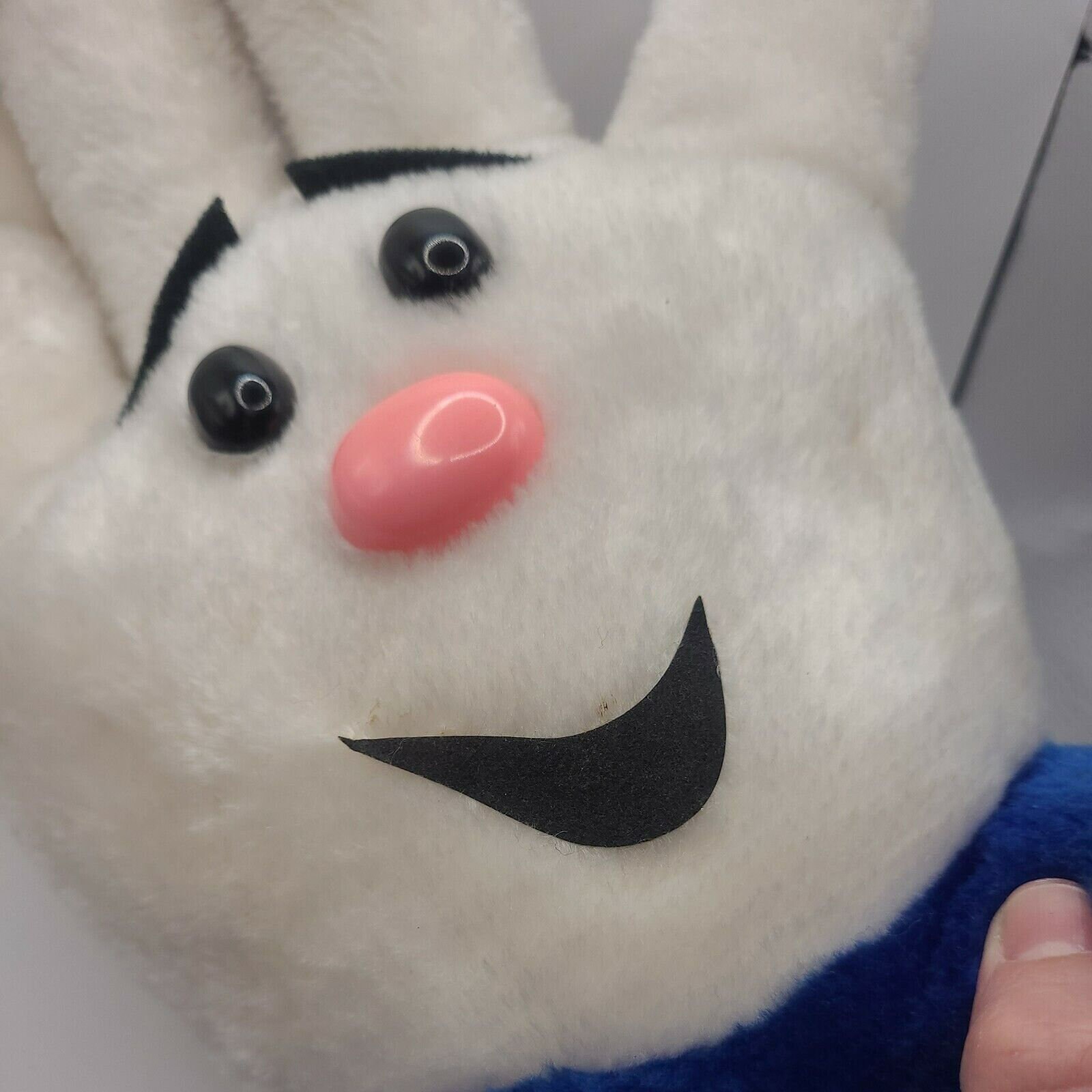 Hamburger Helper Helping Hand Dan Brechner Vintage Plush Stuffed Blue ...