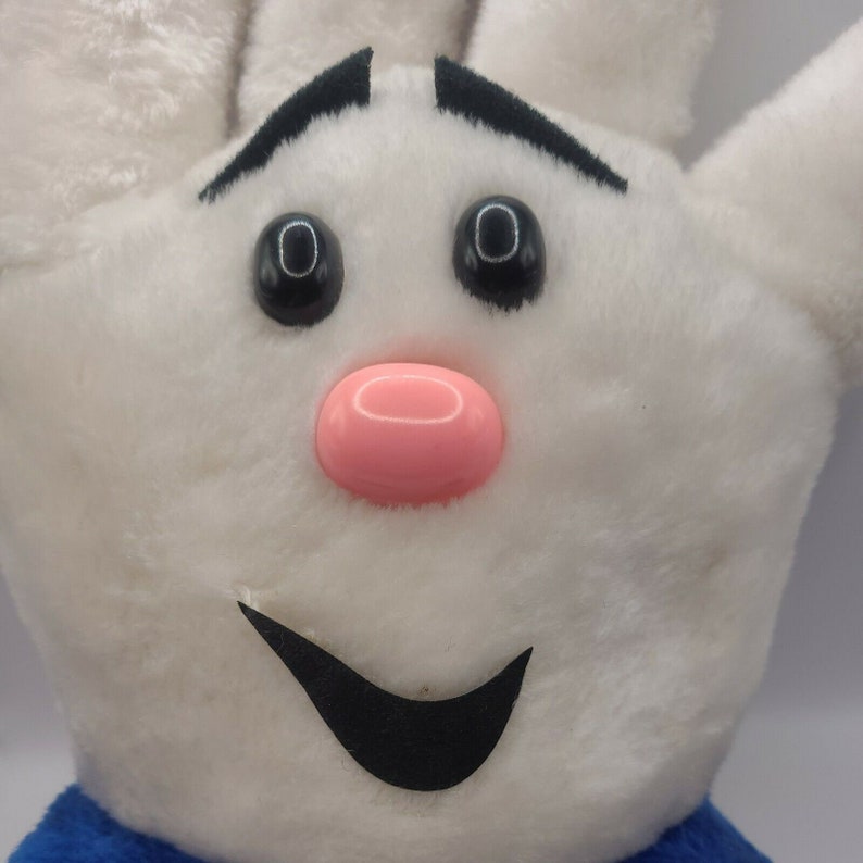 Hamburger Helper Helping Hand Dan Brechner Vintage Plush Stuffed Blue ...