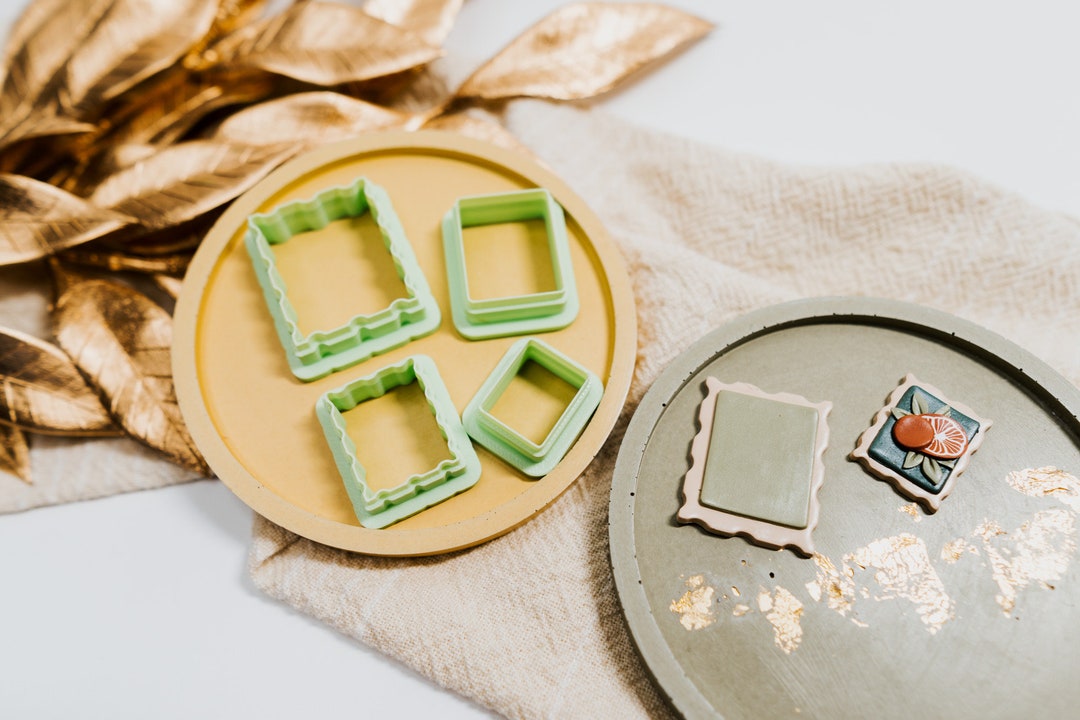 Stamp Clay Earring Cutter Stamp Cutter Stamp Polymer Clay Earring ...