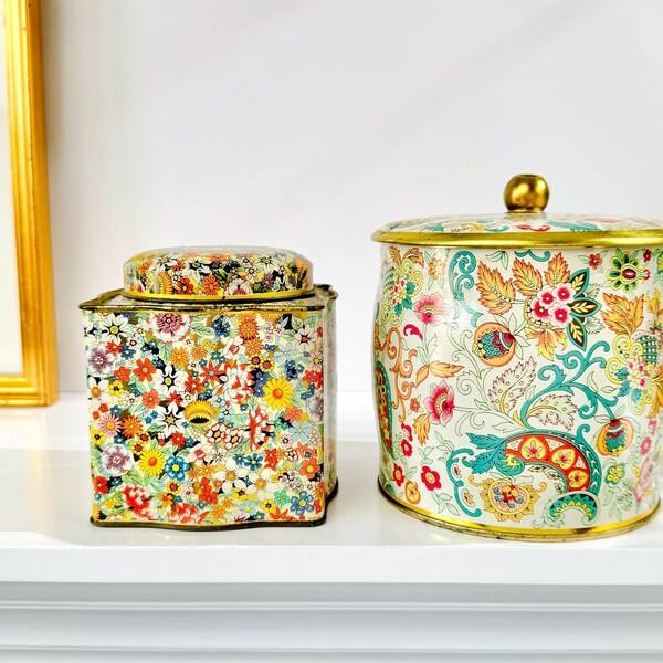Tea Tins - Etsy
