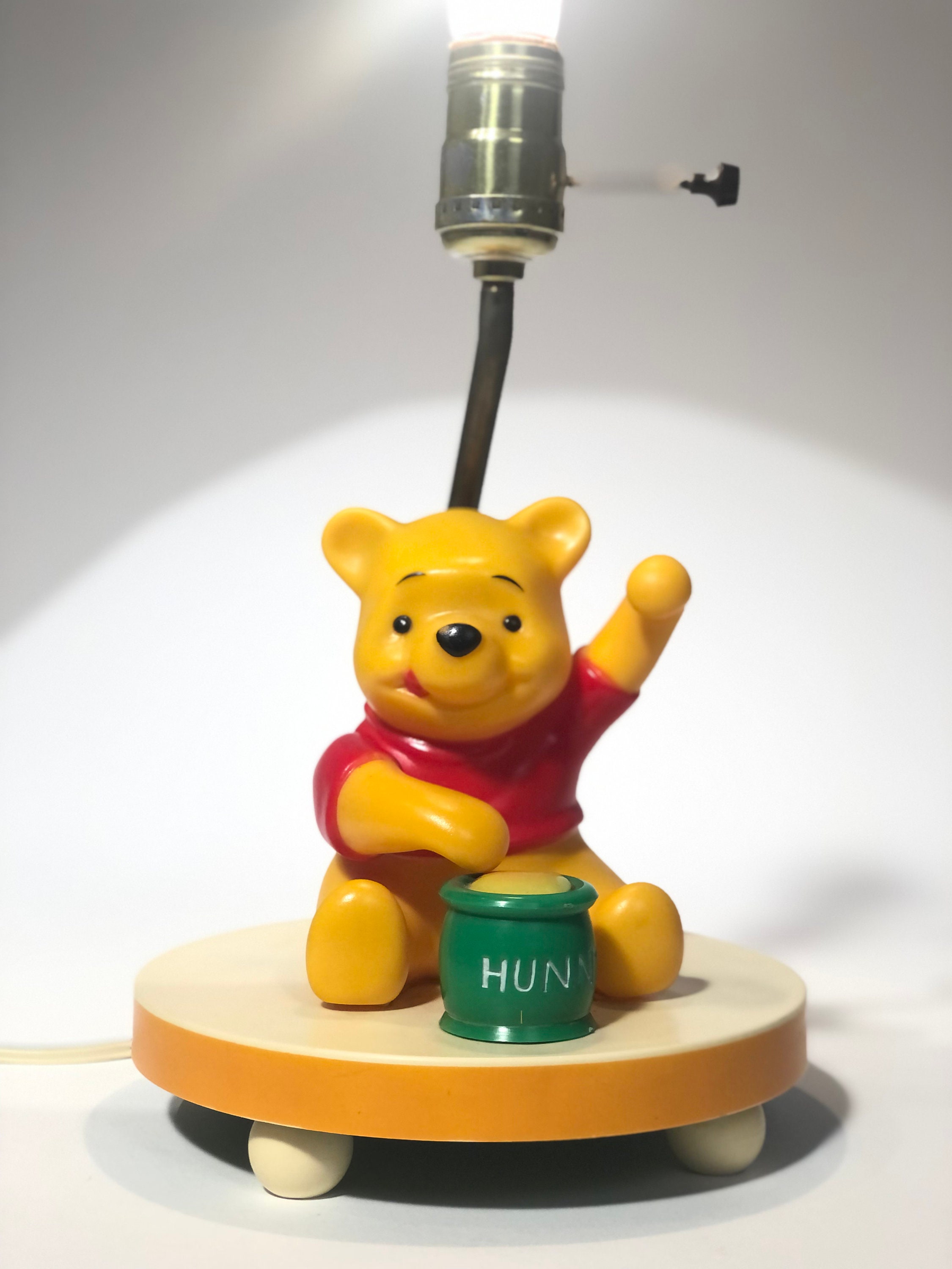 Vintage Winnie the Pooh Lamp 1980 Children's Bedside Lamp - Etsy