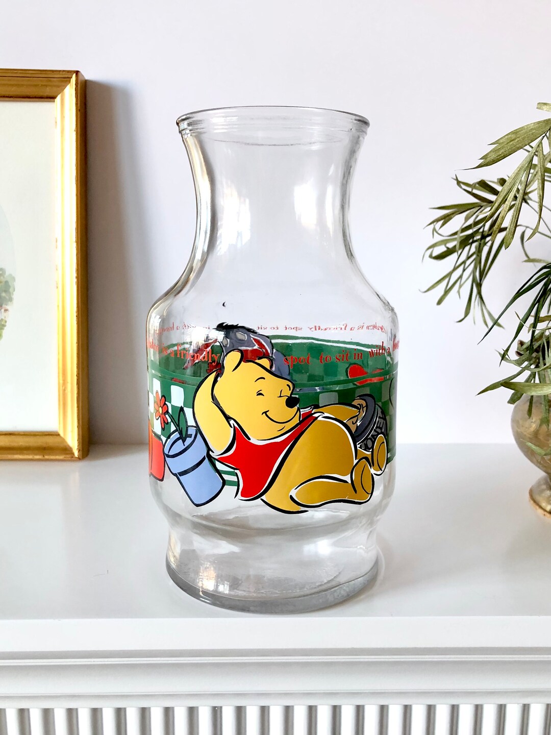 Vintage Winnie the Pooh Water Carafe Vintage Disney Winnie The-pooh ...