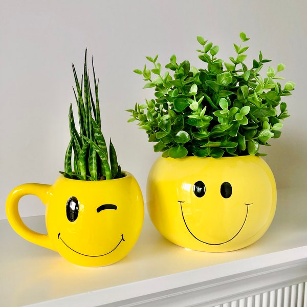 Smiley Face Pot Holders - Etsy
