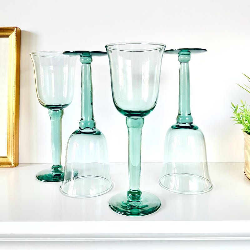 Pale Green Glass - Etsy